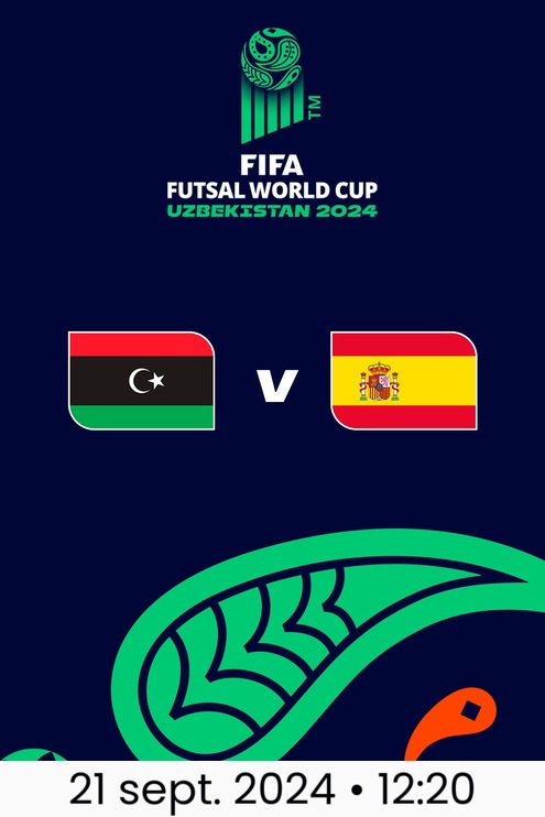 Libya v Spain | Group D | FIFA Futsal World Cup Uzbekistan 2024™ Libya v Spain | Group D | FIFA Futsal World Cup Uzbekistan 2024™